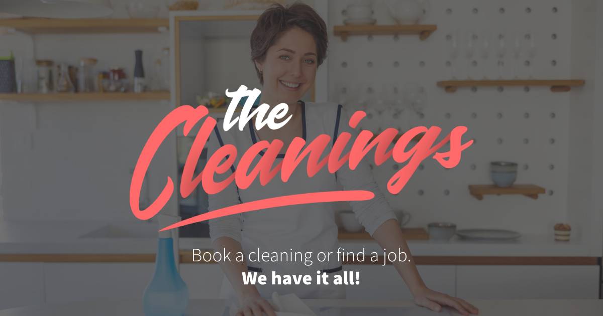 The Cleanings — Book a cleaning or find a job. We have it all!
